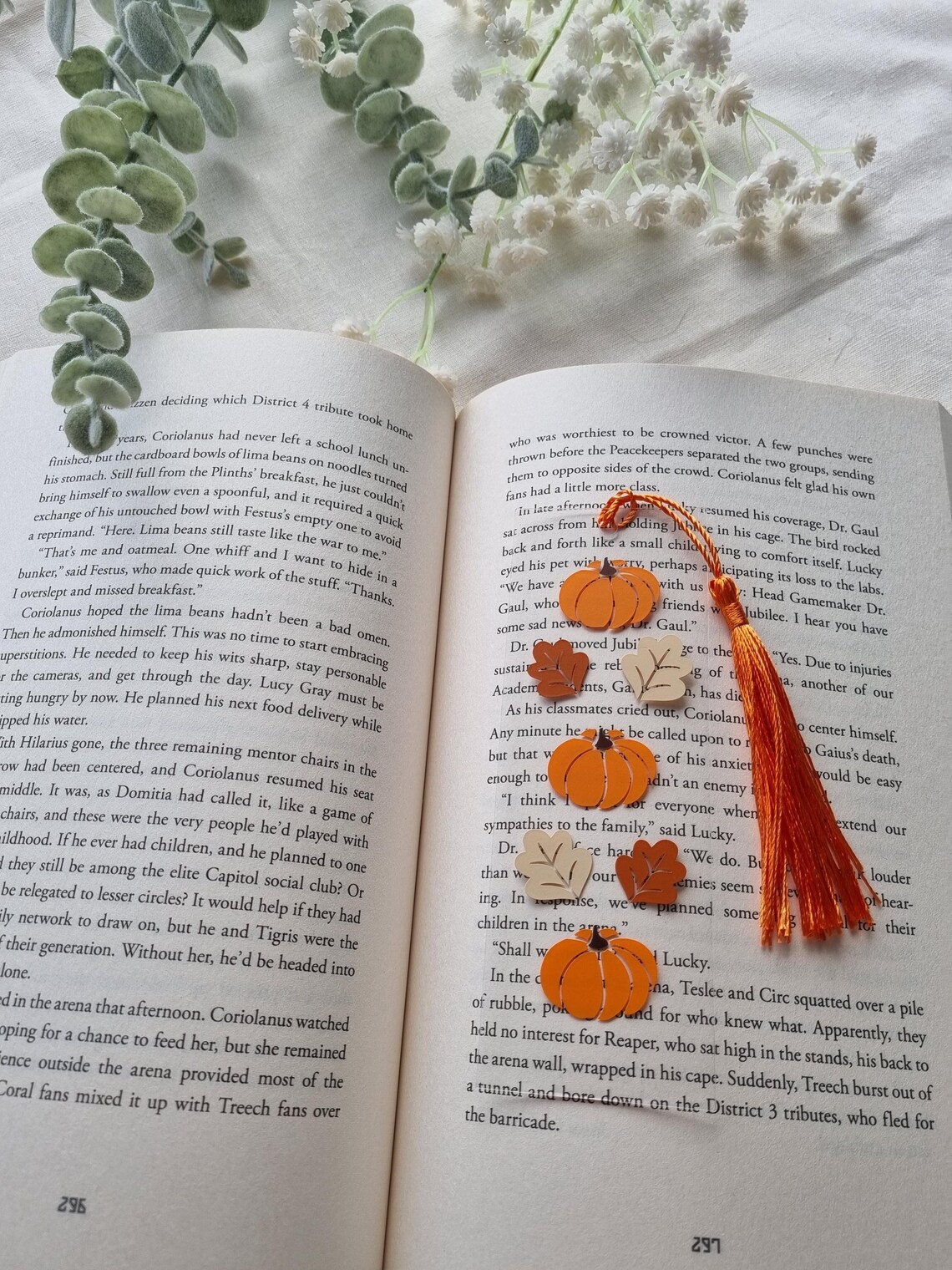 Acrylic Bookmark Bookmark Cozy Fall Bookmark Back to School School ...