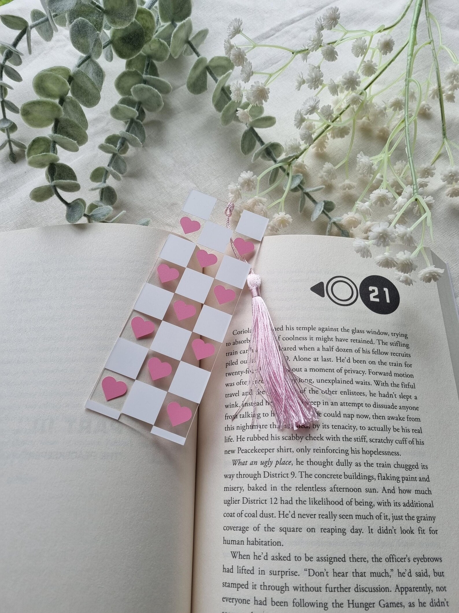 Acrylic Bookmark Bookmark Checkered Bookmark Back to School School ...