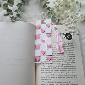 Acrylic Bookmark Bookmark Checkered Bookmark Back to School School ...