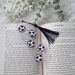 Acrylic Bookmark Soccer Ball Bookmark Back to School School Bookmarks ...