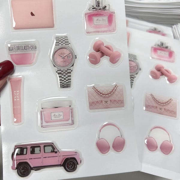 Epoxy Sticker - Etsy