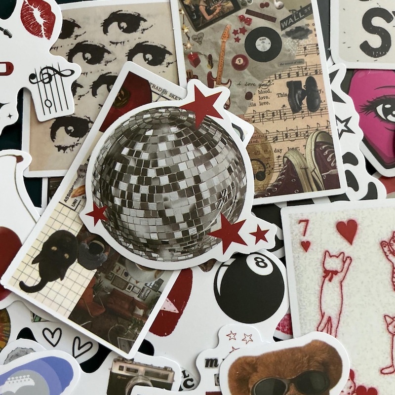 Aesthetic Stickers Downtown - Etsy