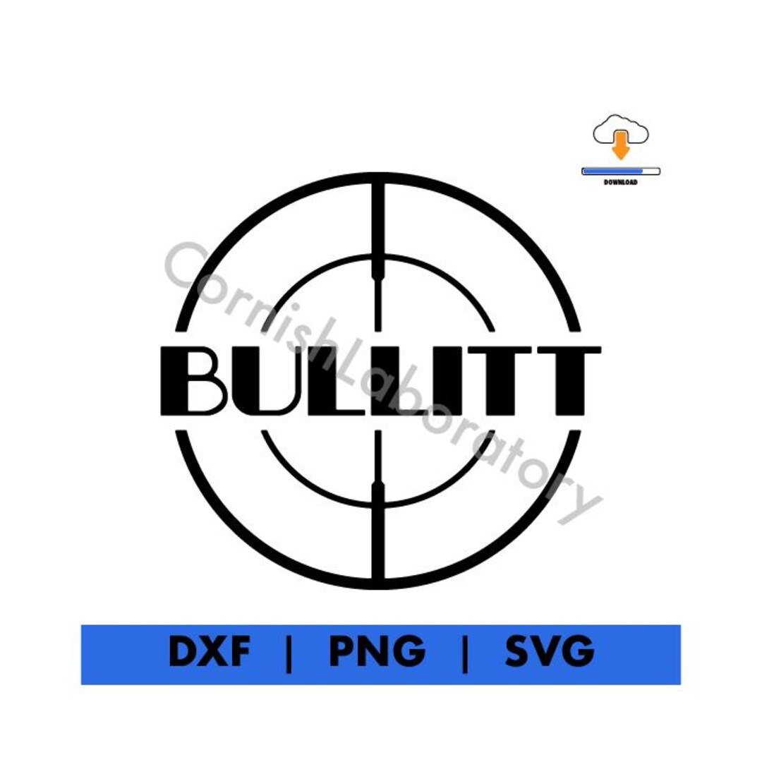 Ford Mustang Bullitt Logo - Digital Download (DXF, PNG, SVG) - Etsy