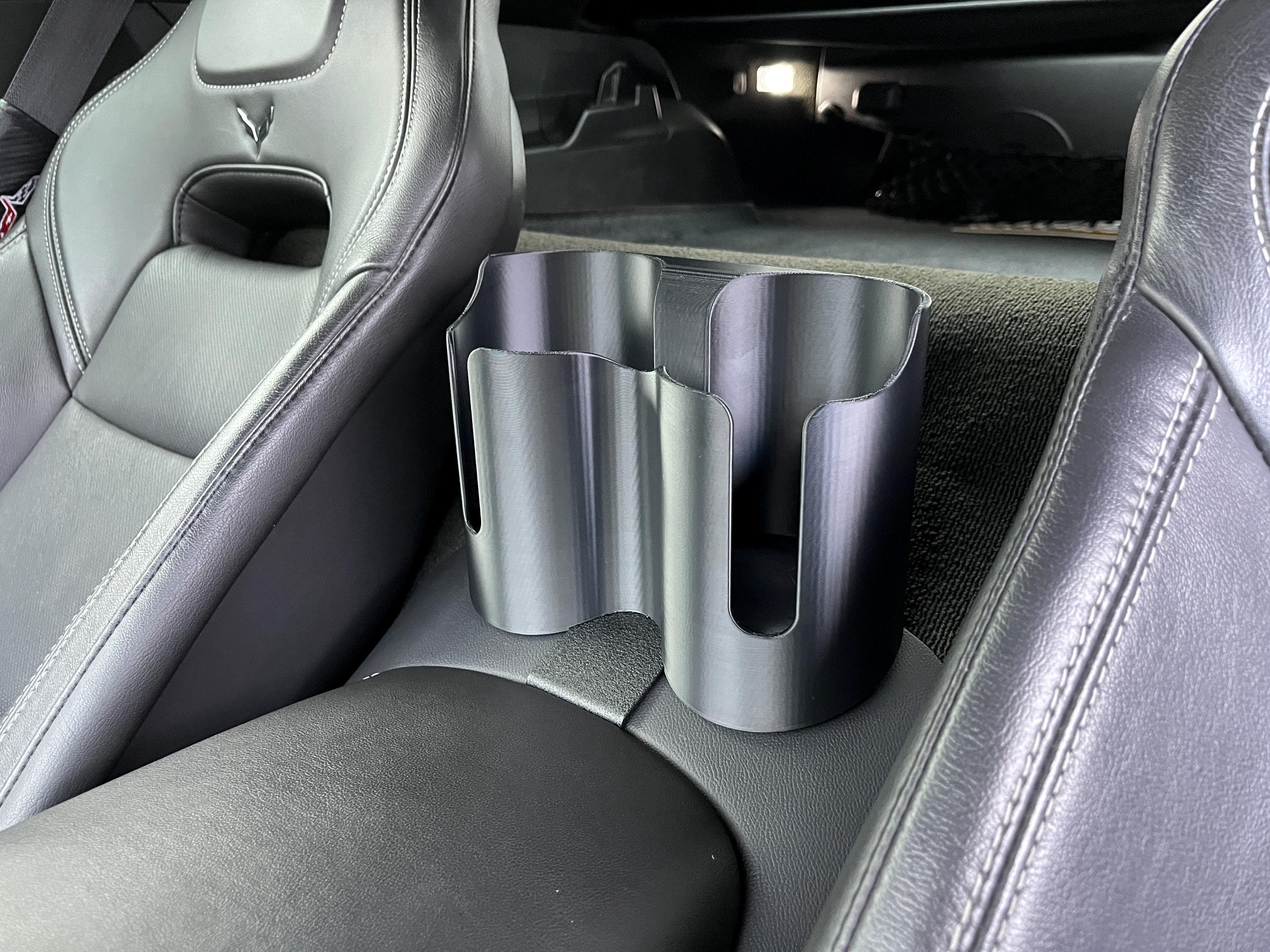 Chevrolet Corvette Cup Holder - Large Bottle Friendly, Center Console ...