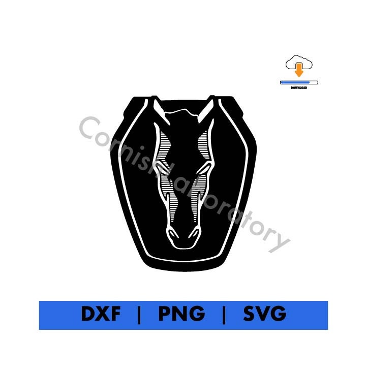 Ford Dark Horse Logo - Digital Download (DXF, PNG, SVG) - Etsy