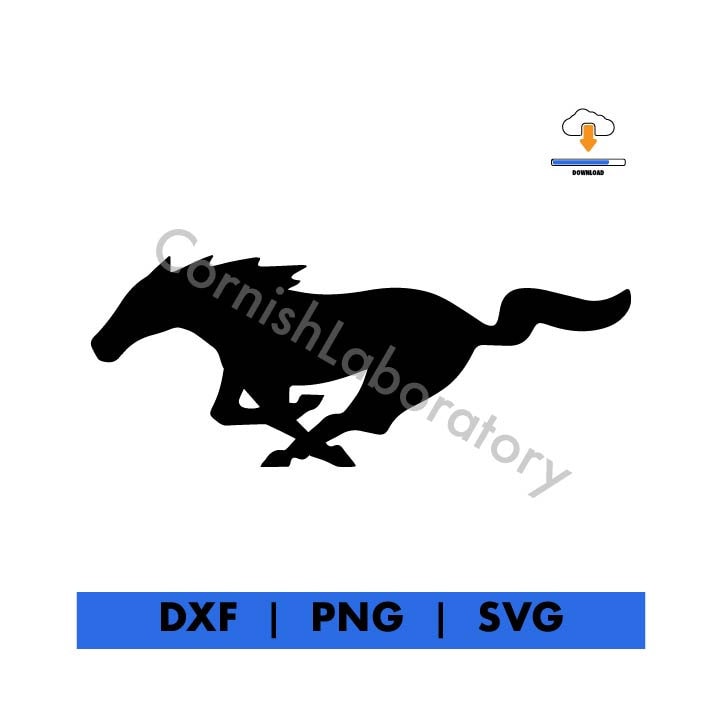 Ford Mustang Logo - Digital Download (DXF, PNG, SVG) - Etsy