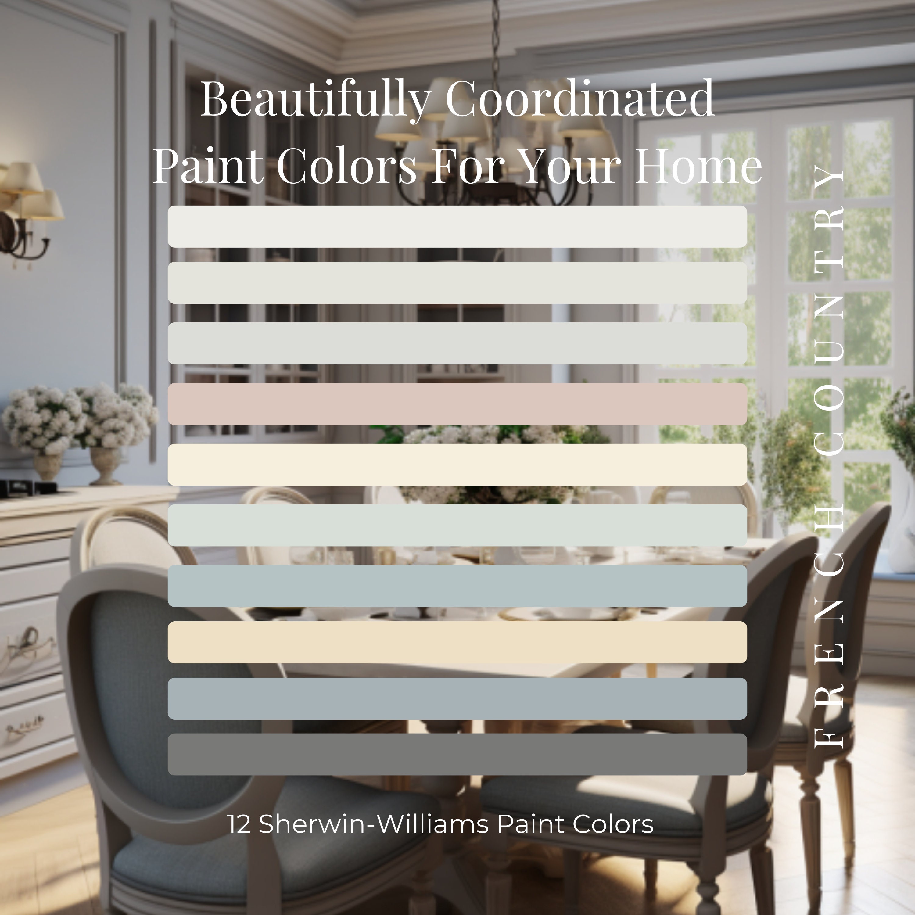French Country Paint Color Palette at Thomas Reiser blog