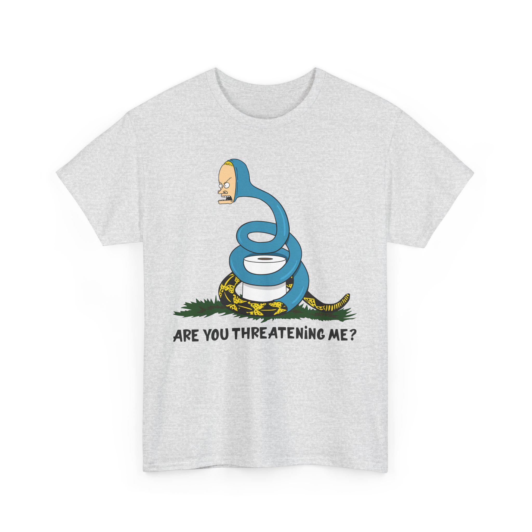 Cornholio Are You Threatening Me Shirt Beavis and Butthead Gadsden Flag ...