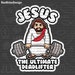 God Powerlifting Jesus the Ultimate Deadlifter Gym Life, Fitness Jesus ...