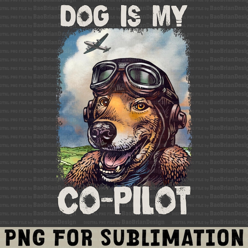 My Dog is My Copilot - Etsy