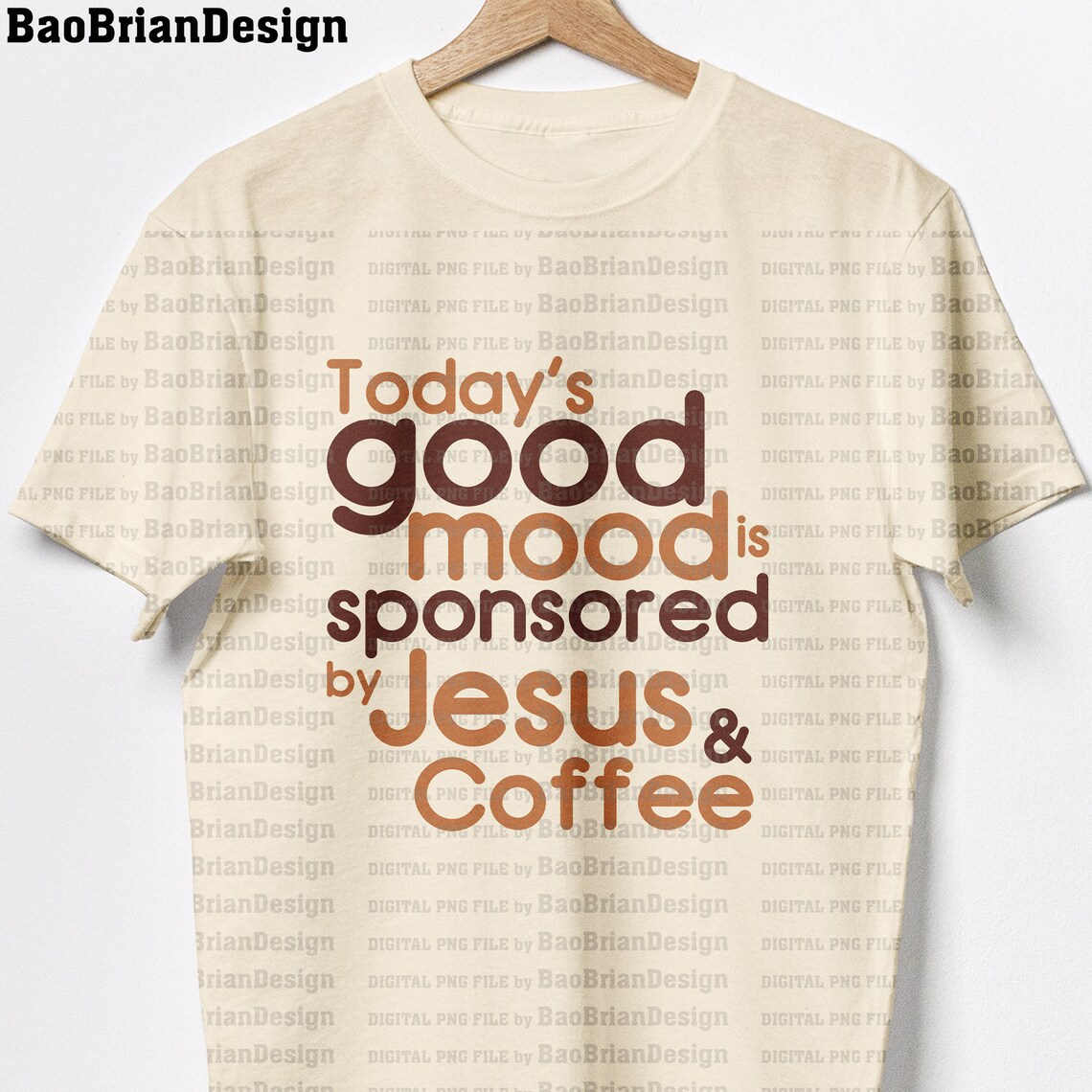 Today's Good Mood is Sponsored by Jesus & Coffee, Caffein Lover Design ...