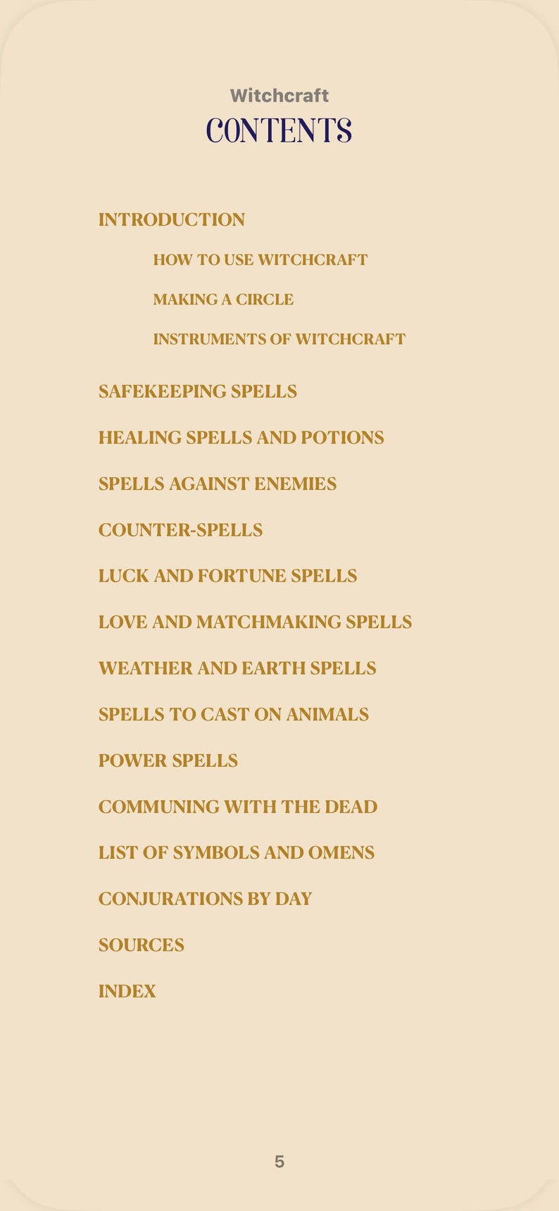 Witchcraft: A Handbook of Magic Spells and Potions (digital Copy) - Etsy