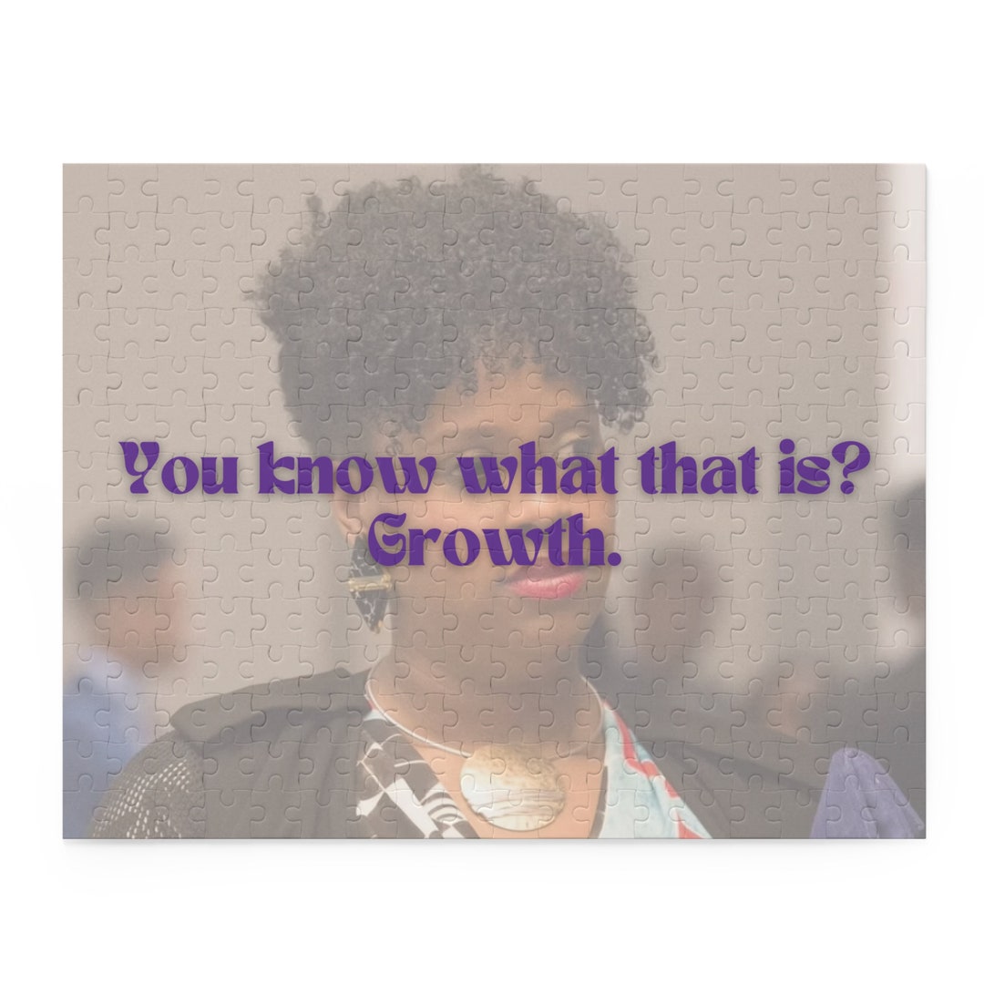 Kelli Insecure 2024 Classic Motivational Noteworthy Quote Jigsaw Puzzle ...