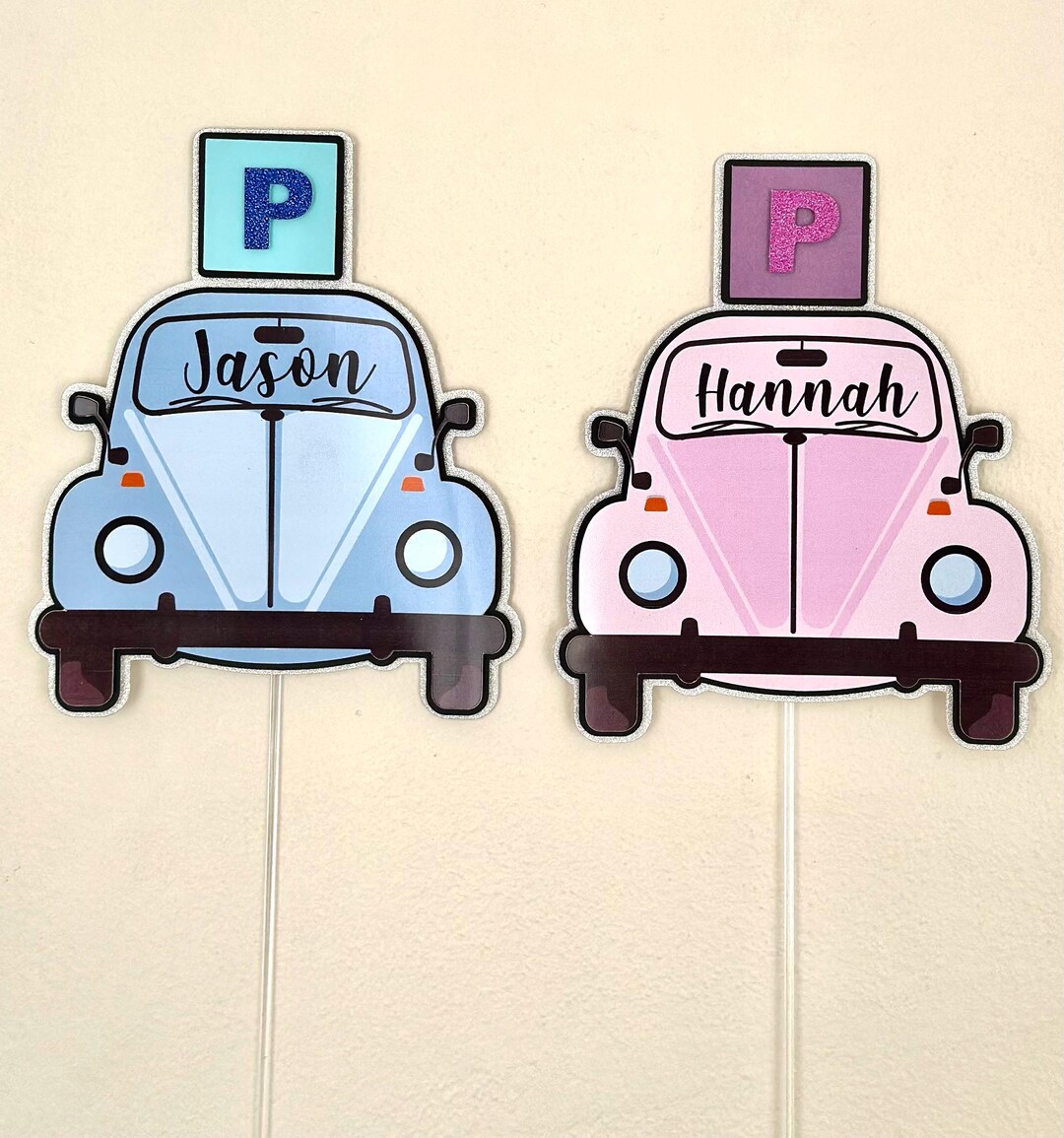 Passed Driving Test Cake Topper personalised - Etsy