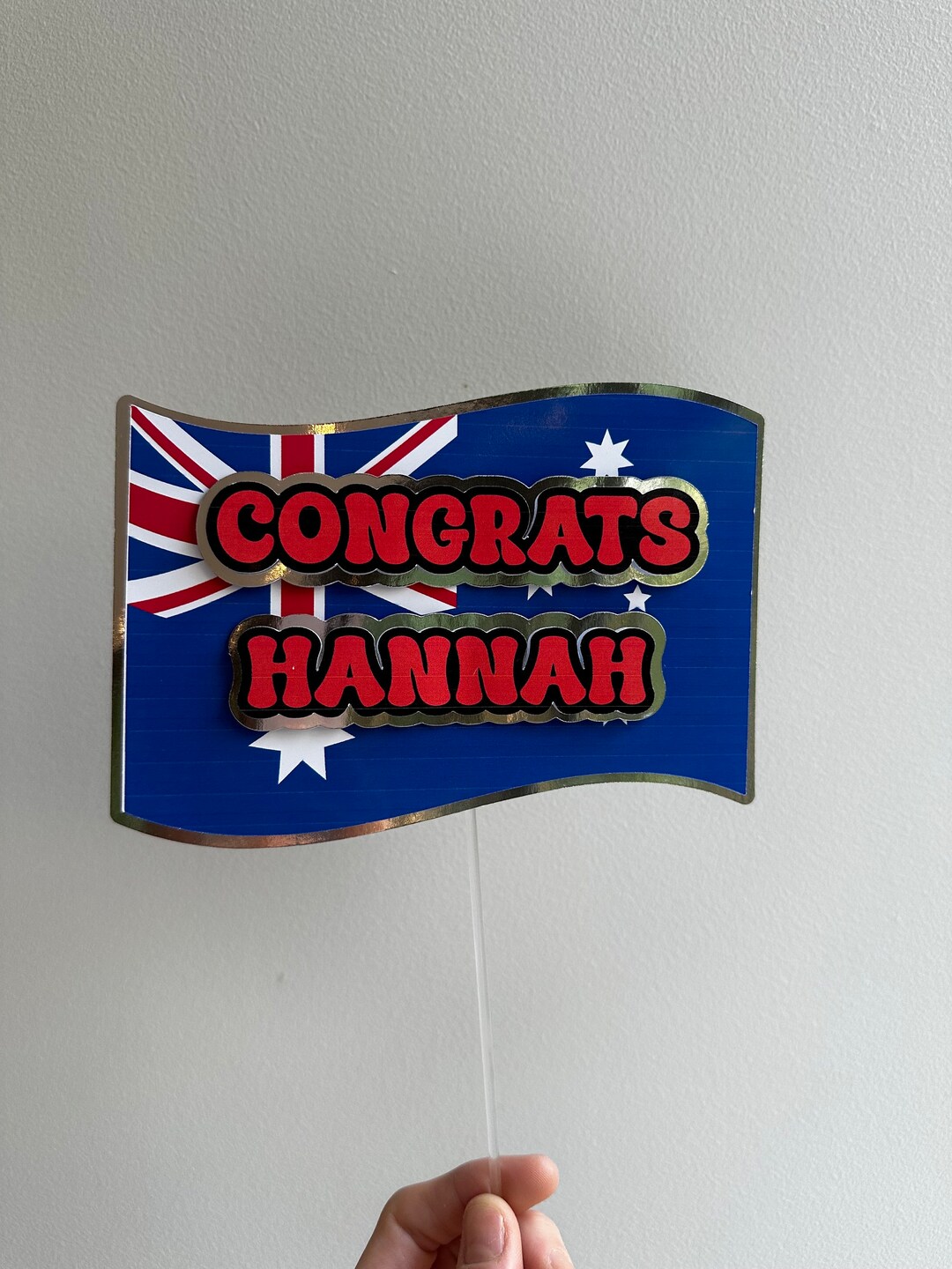 Australian Citizen Cake Topper - Etsy Australia