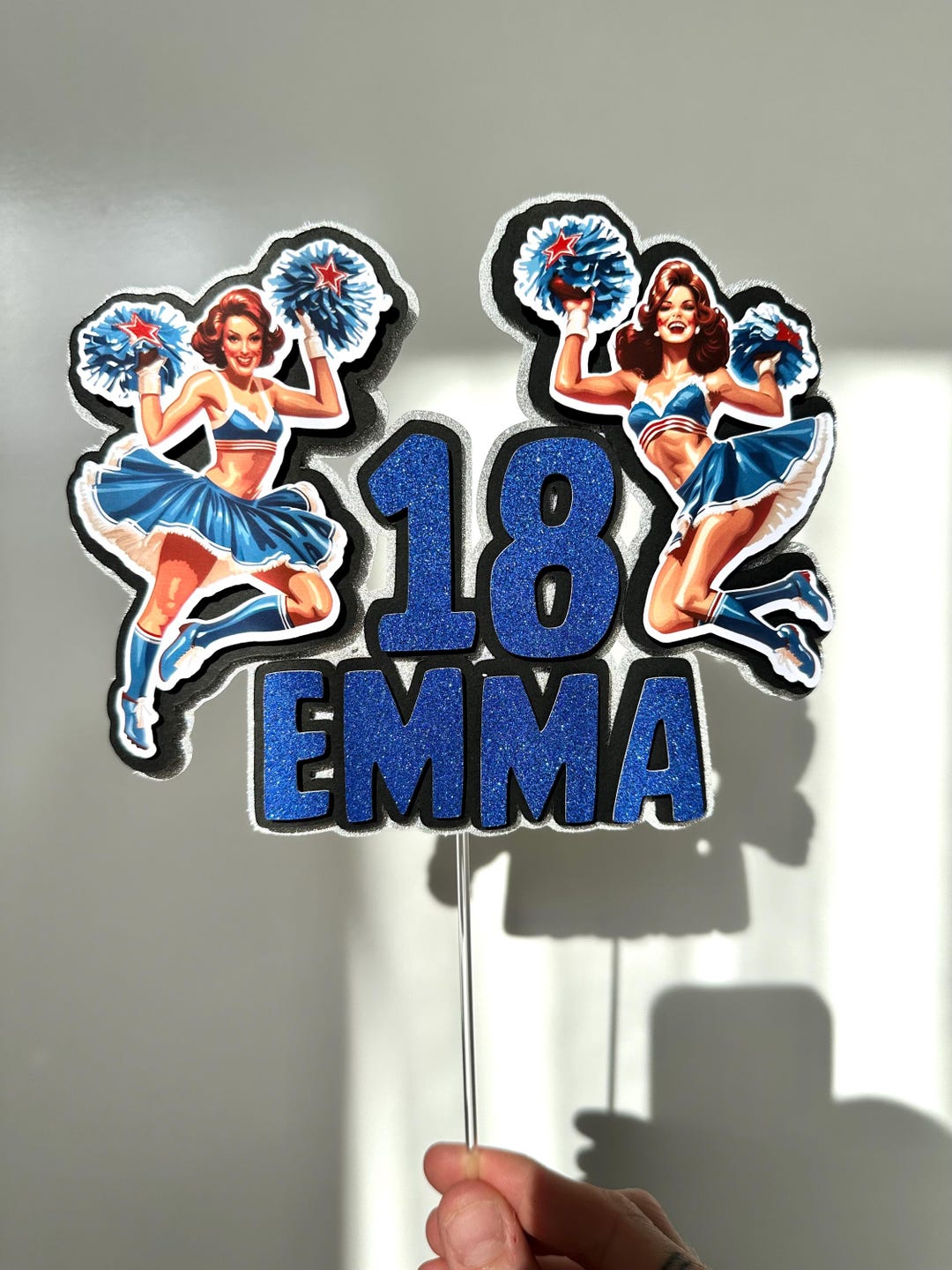Cheerleading Cake Topper - Etsy