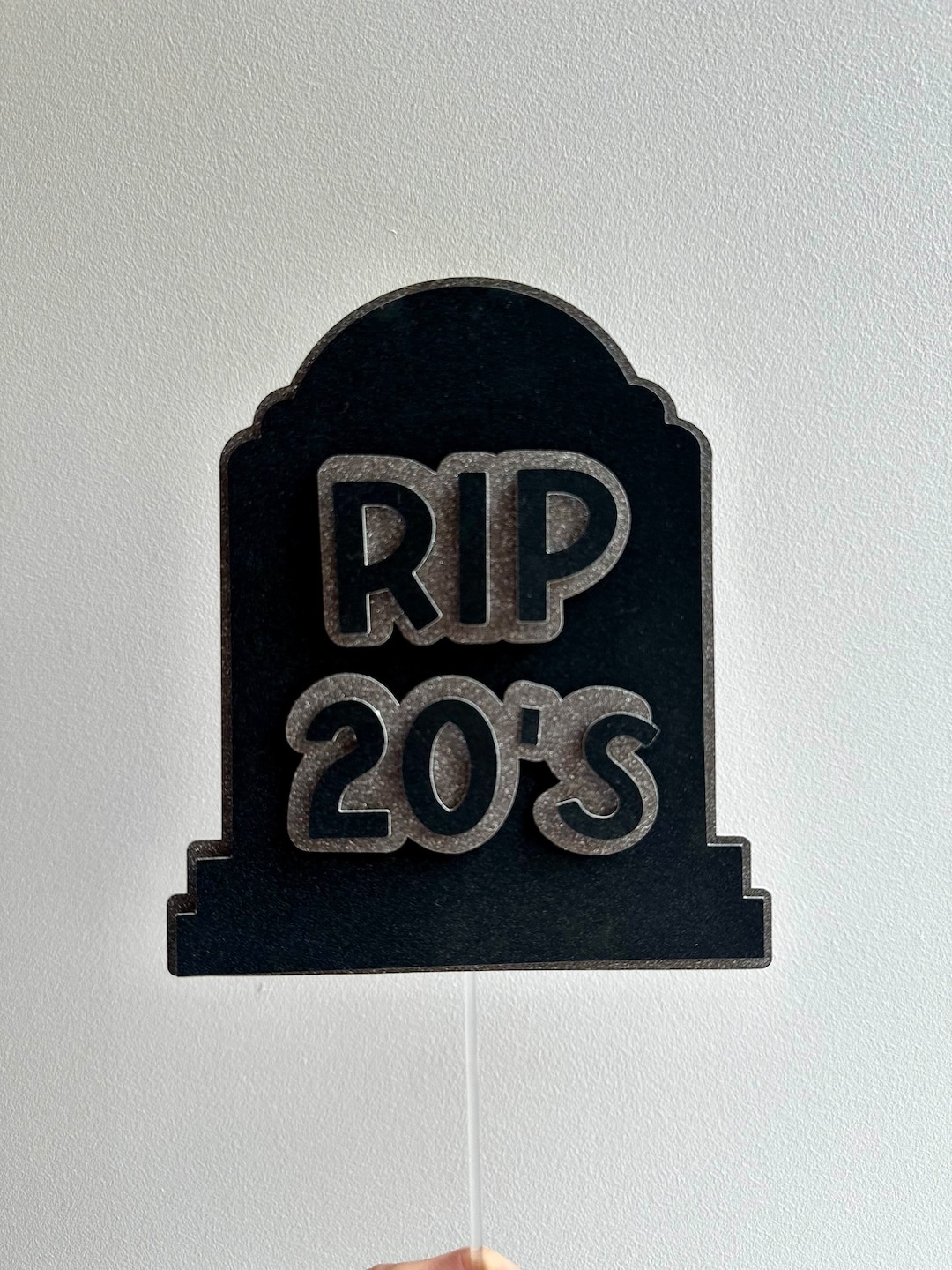 RIP Birthday Cake Topper - Etsy