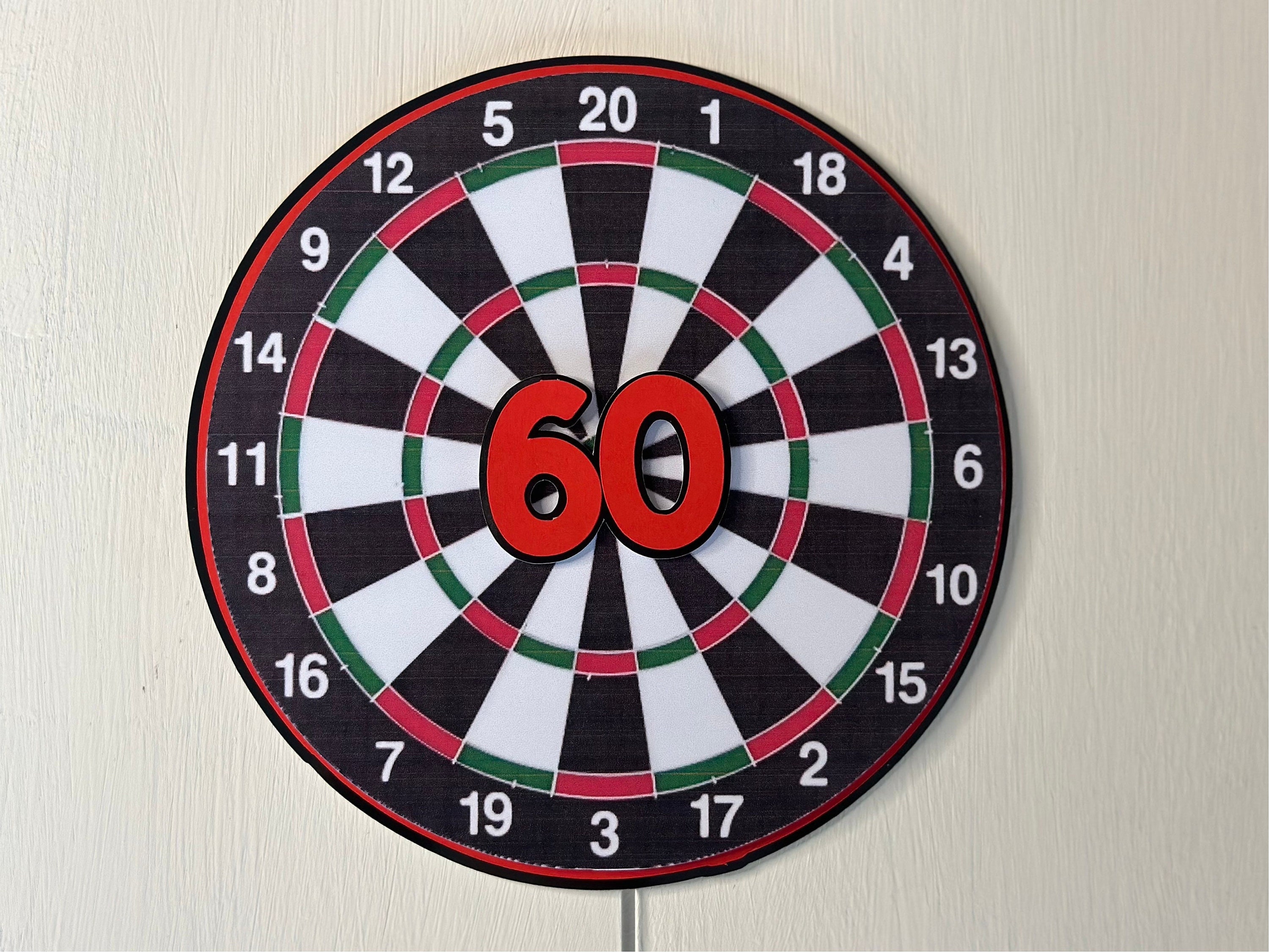 Dartboard Cake Topper - Etsy