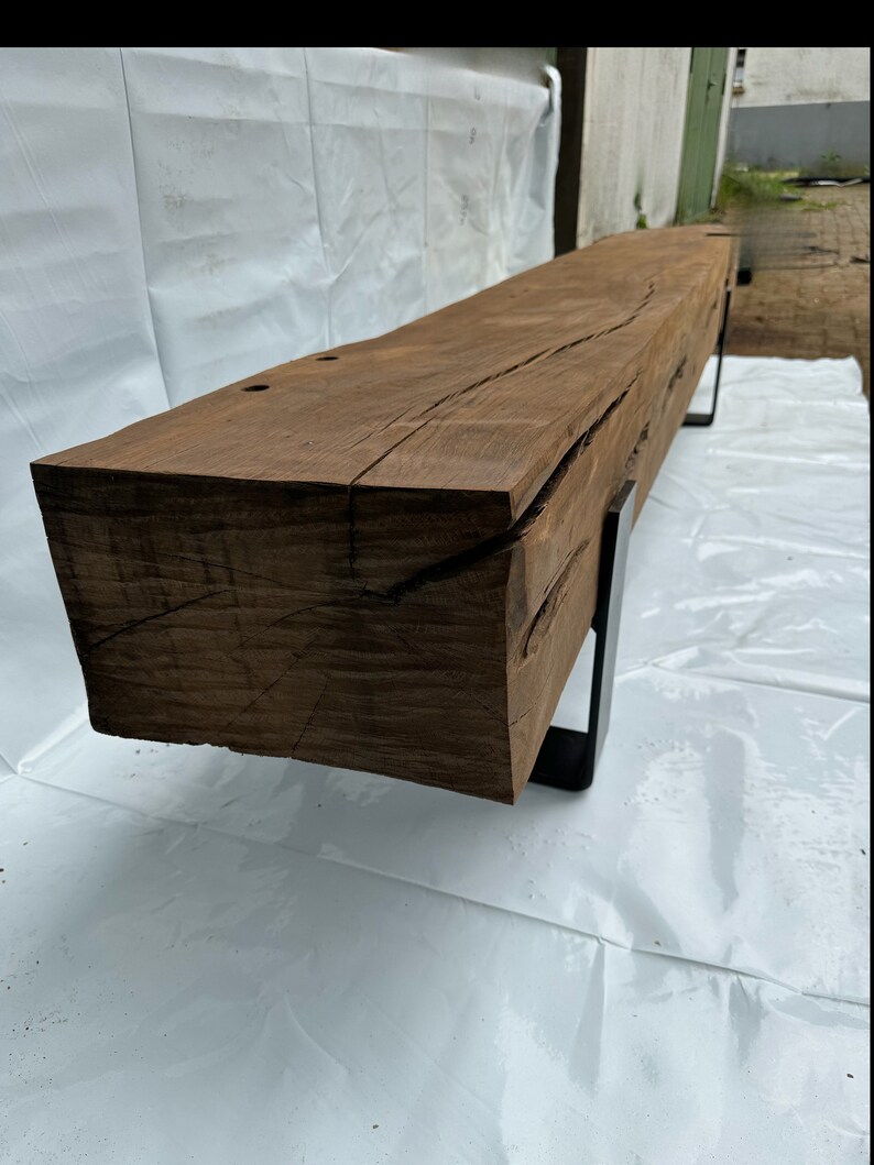 Sideboard Lowboard Oak Board Oak Bench Oak Beam XXL Beam Bench Storage ...