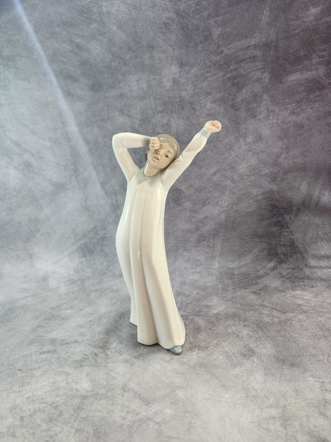 NAO by Lladro Girl Yawning, Spanish Porcelain Figurine L - Etsy