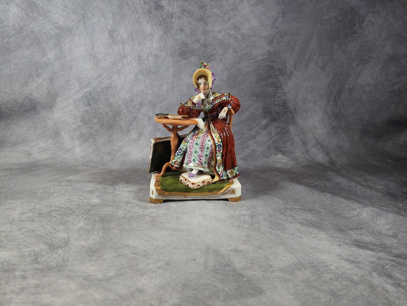 Art Nouveau Dressel, Kister & Co Passau, Bavaria, Porcelain Figurine ...