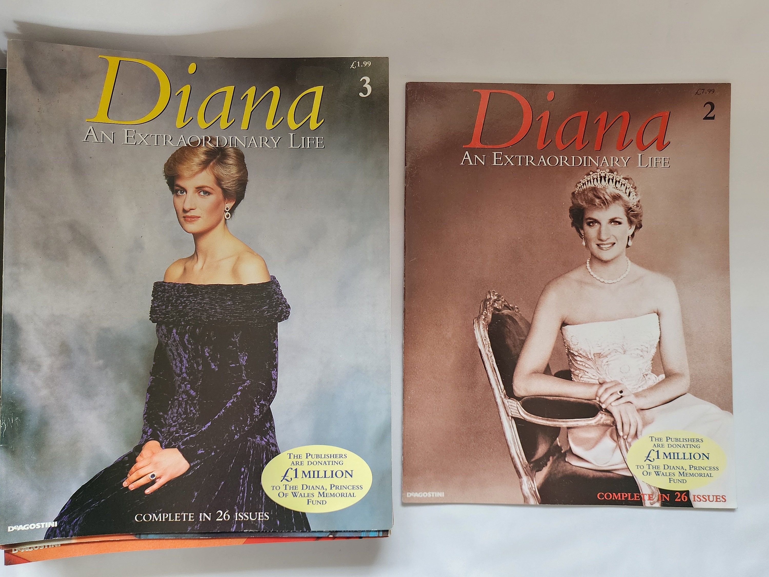 Princess Diana Magazines Deagostini, Diana Extraordinary Life, the ...
