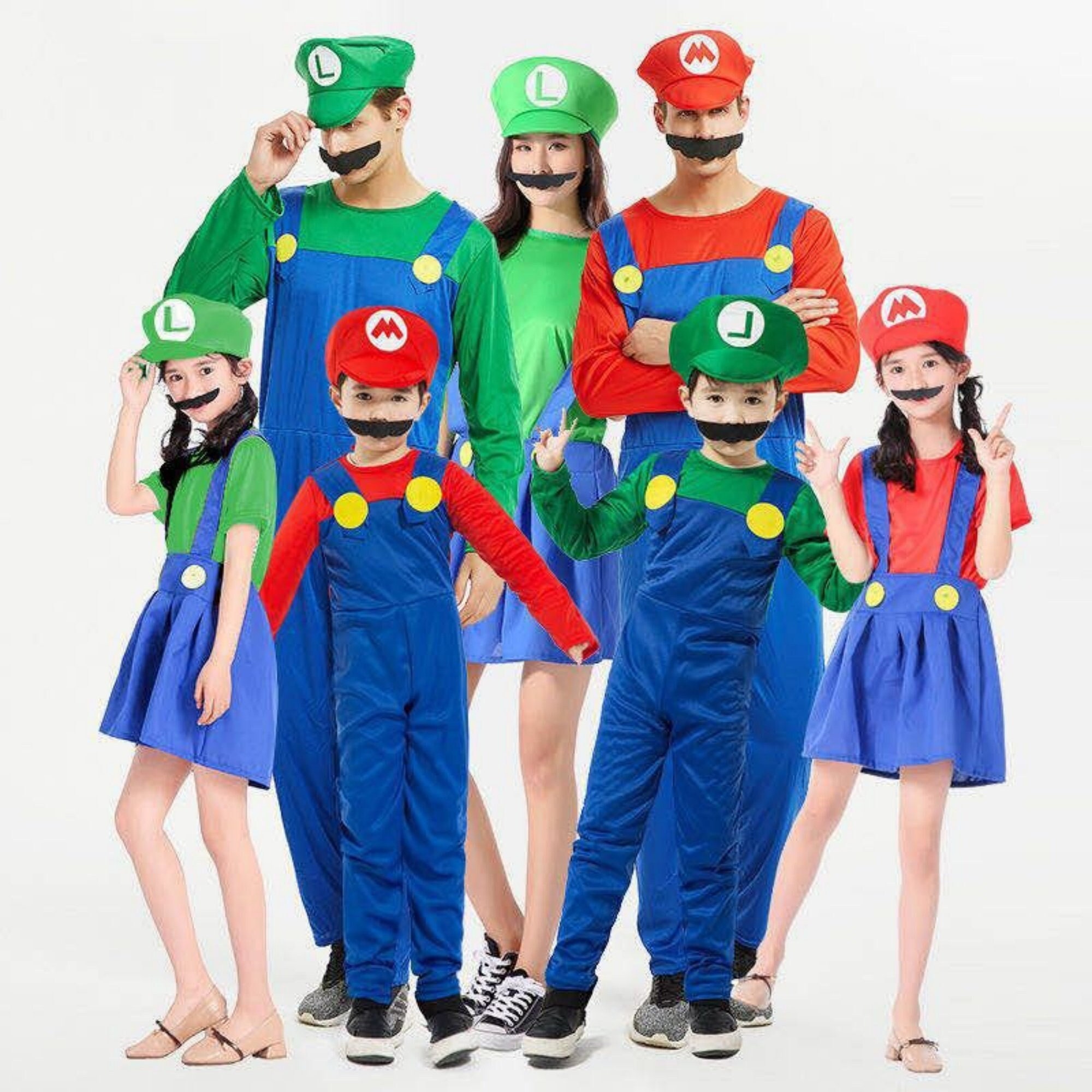 Mario Group Costumes