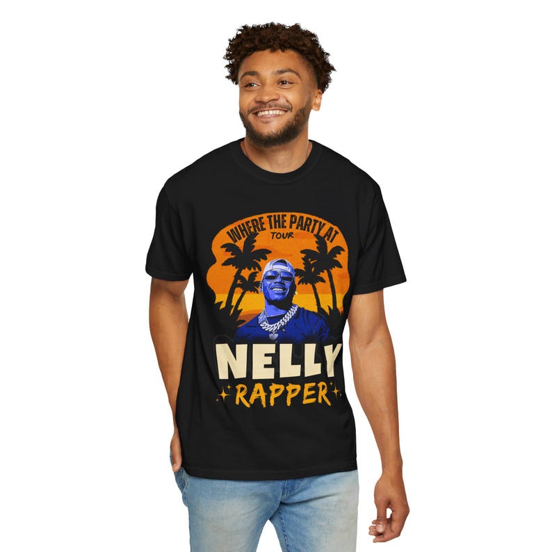 Nelly T-shirt Design, Nelly Rapper PNG File, Nelly Where the Party at ...