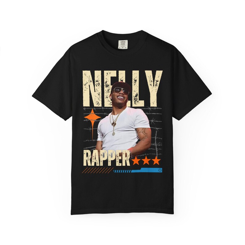 Nelly Rapper T-shirt Design: PNG File (digital Download) - Etsy