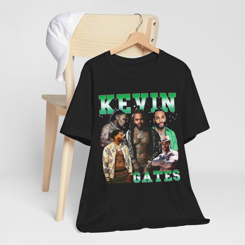Kevin Gates T-shirt Design, Retro 90s Bootleg Tee (PNG Digital Download ...