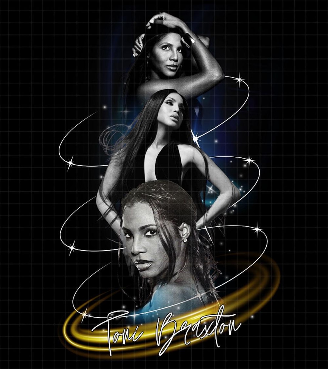 Toni Braxton PNG File, R&B Band Digital File (digital Download) - Etsy