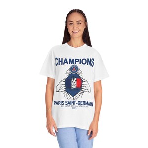 PSG Champions T-shirt Design: Soccer Fan PNG File (digital Download - Etsy