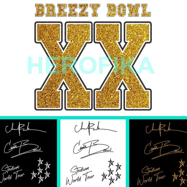 Chris Brown Signature Svg - Etsy