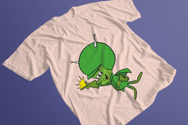 Great Gazoo, the Flintstones SVG Digital File, Clipart, Svg, Ai, Cdr ...