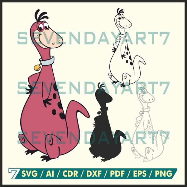 Flintstones Vector - Etsy
