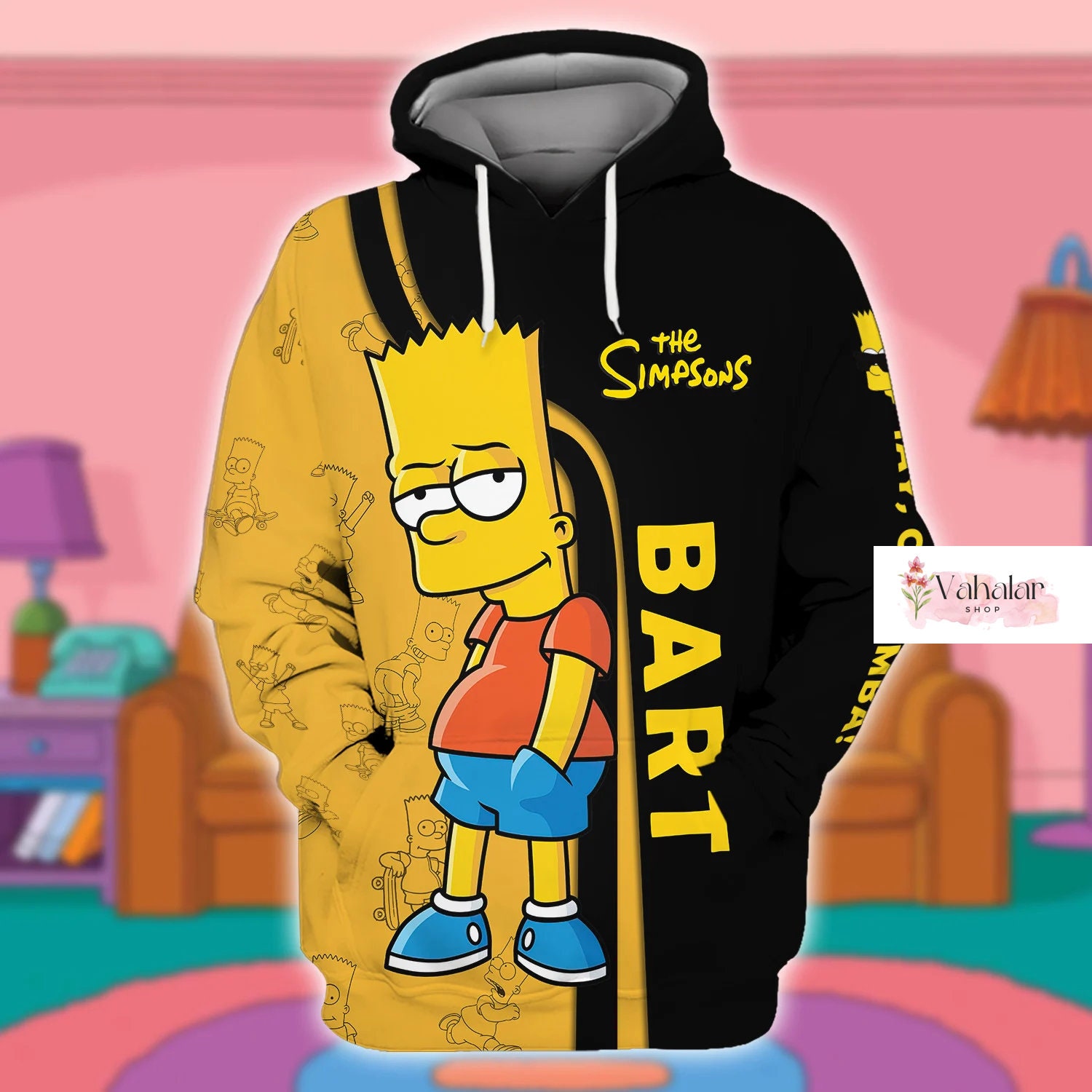 Bart Simpson Sweatshirt, The Simpsons Shirt, TV Show Sweatshirt sold by ...