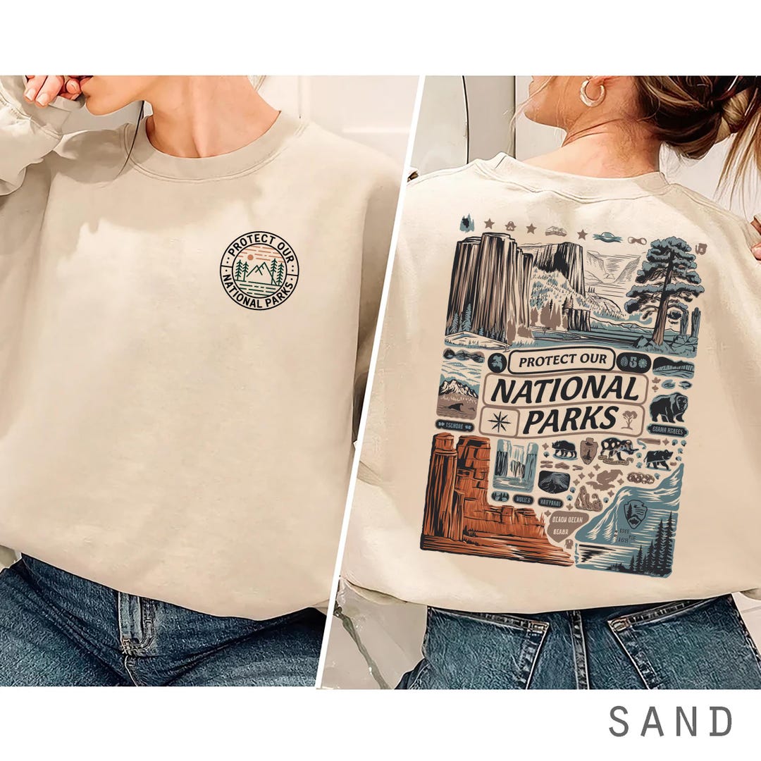 Protect National Parks Shirt, Support National Parks Sweater, Nature ...