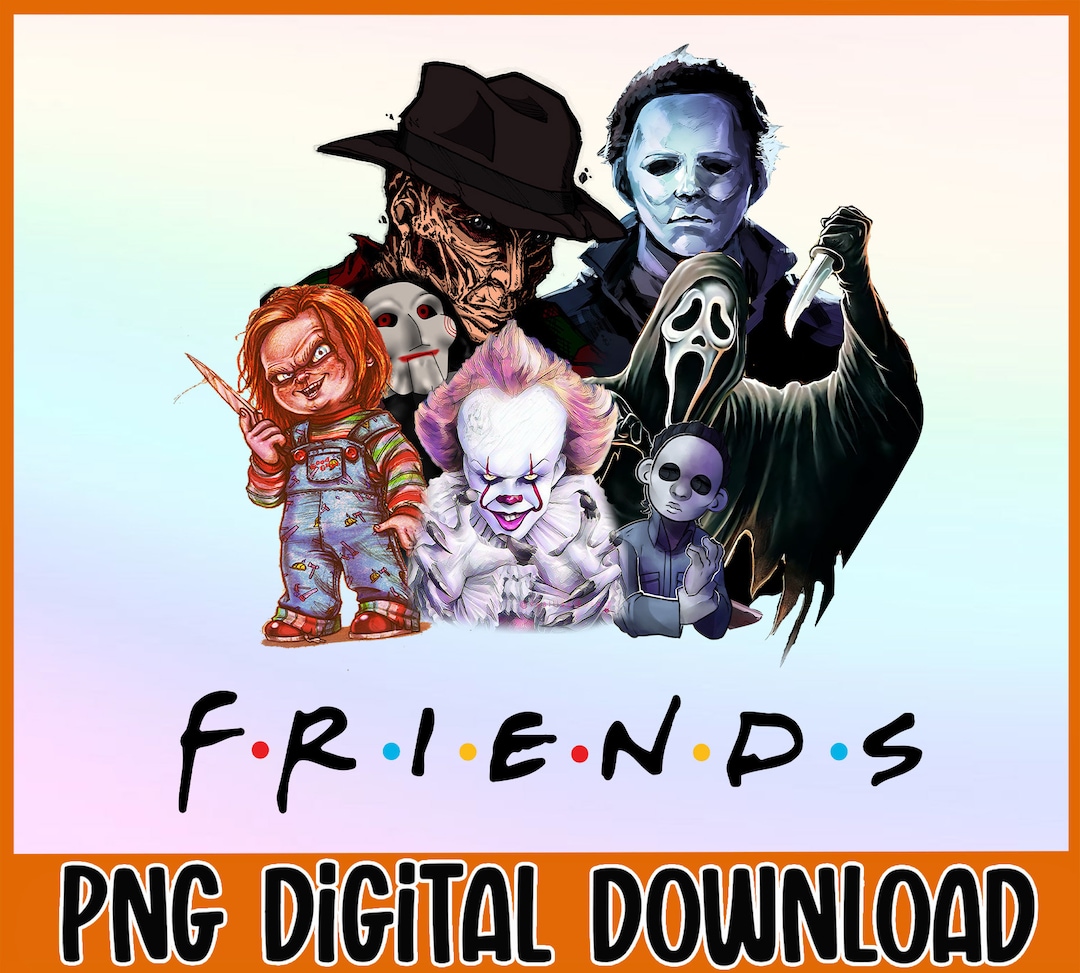 Horror Characters PNG, Horror Friends Png, Horror Halloween, Halloween ...