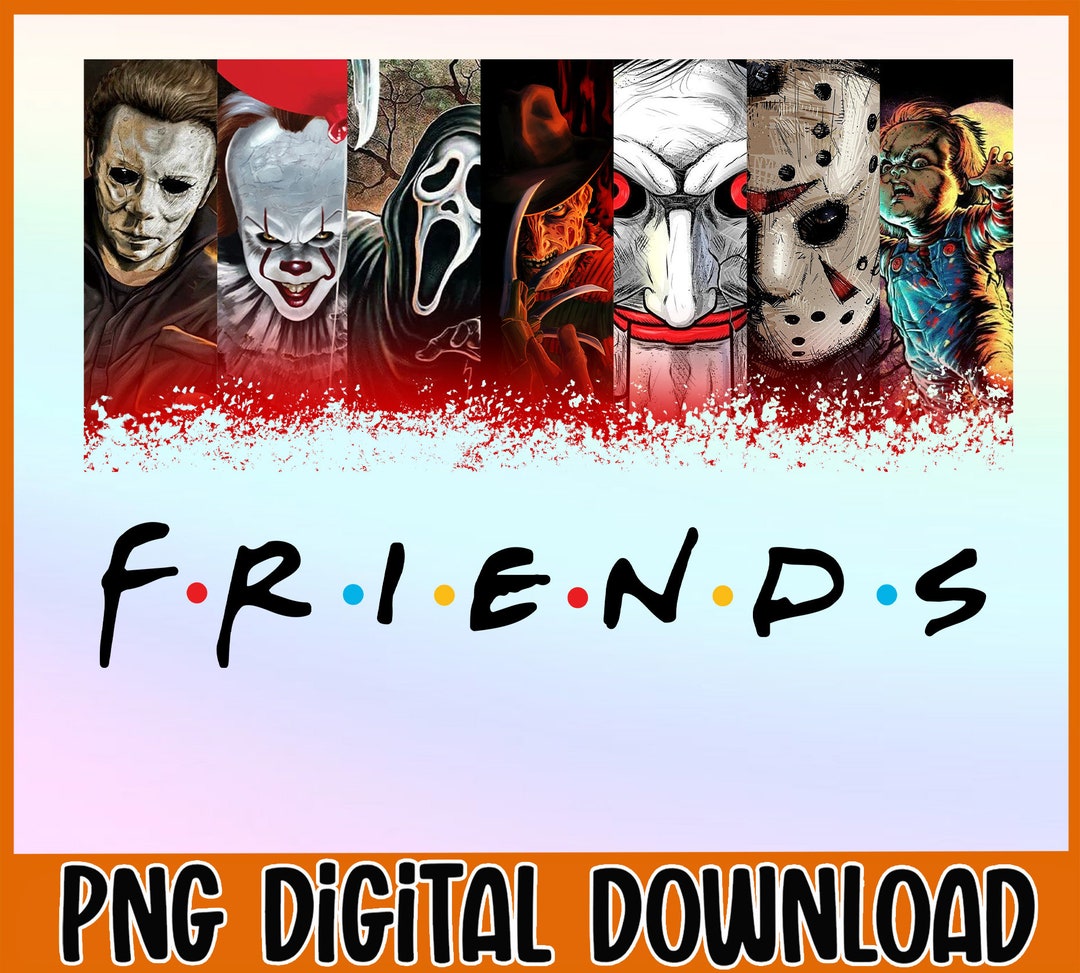 Horror Characters PNG, Horror Friends Png, Horror Halloween, Halloween ...