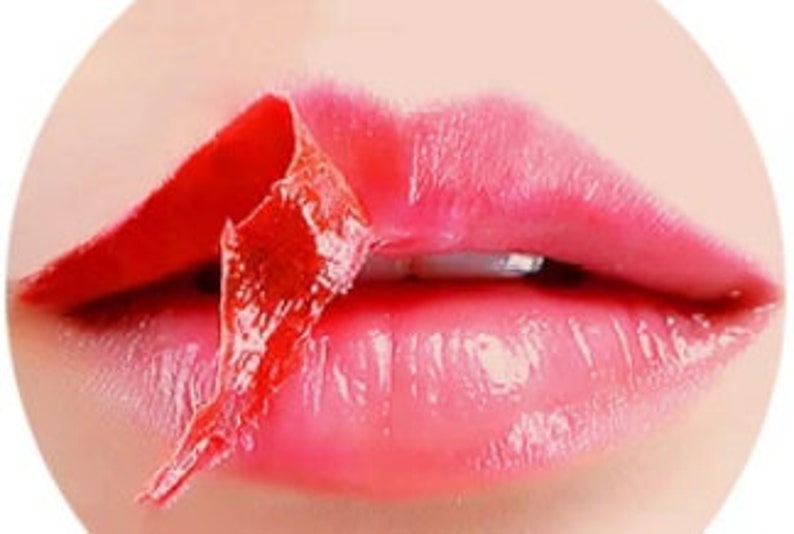 Lip Stain Long Lasting Waterproof 6 Different Colours Tear Off Etsy