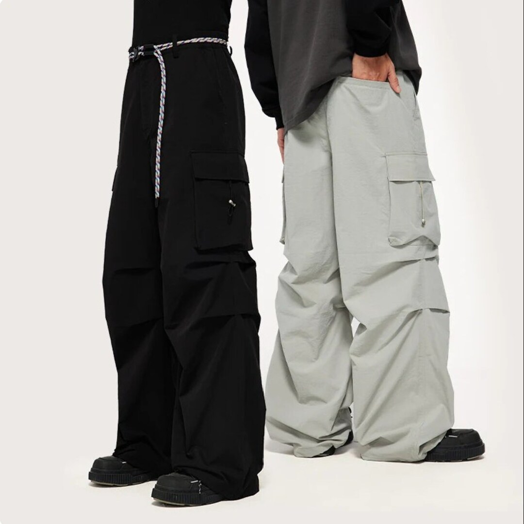 INFLATION High Street Stacked Pants Men Streetwear Cool Cargo Pant ...