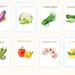 Printable Spices & Vegetables Flashcards Watercolor - Etsy