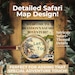 Safari Adventure 18x24 Welcome Sign Customizable Safari-themed Party ...