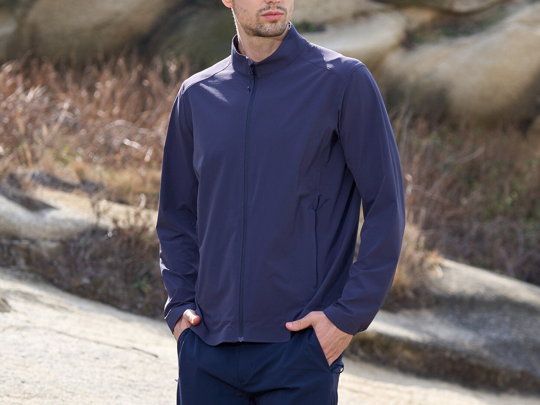 Summer UPF 50+ UV Skin Coats Men Ultra-light Sportswear Outwear ...