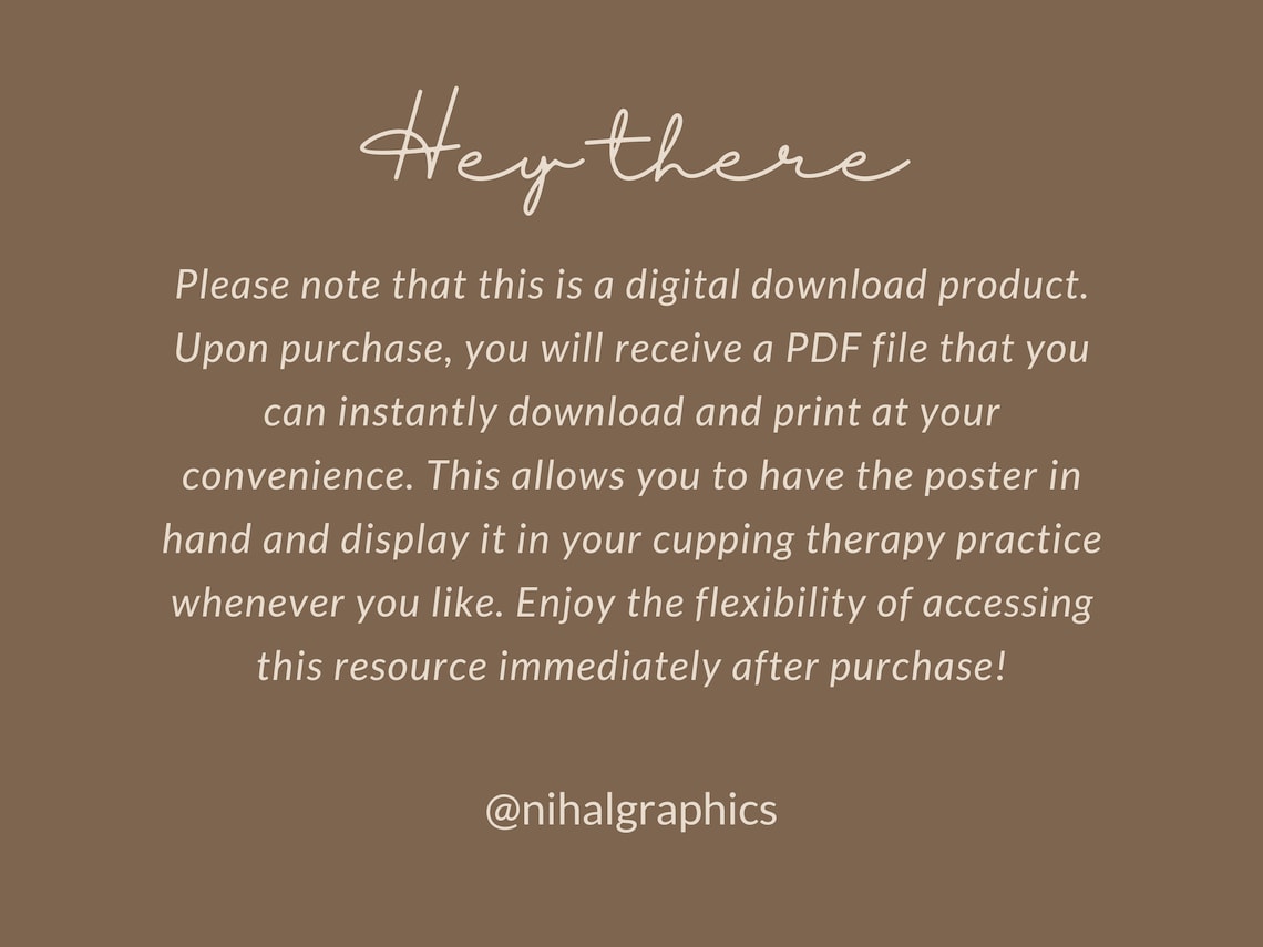 Cupping Therapy Hijama A3 Poster Health is Investment Not - Etsy