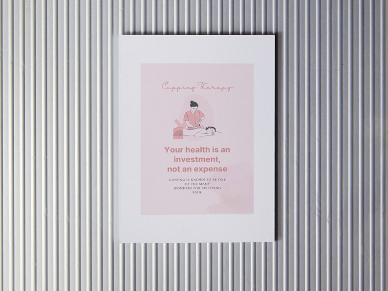 Enhance Your Practice With Cupping Therapy Hijama Posters Instant ...