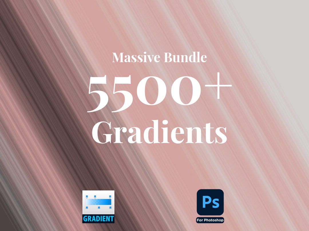 5000 Gradients for Photoshop Including Nude Gradients - Etsy