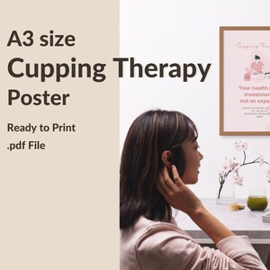 Cupping Therapy Hijama A3 Poster Health is Investment, Not Expense PDF ...