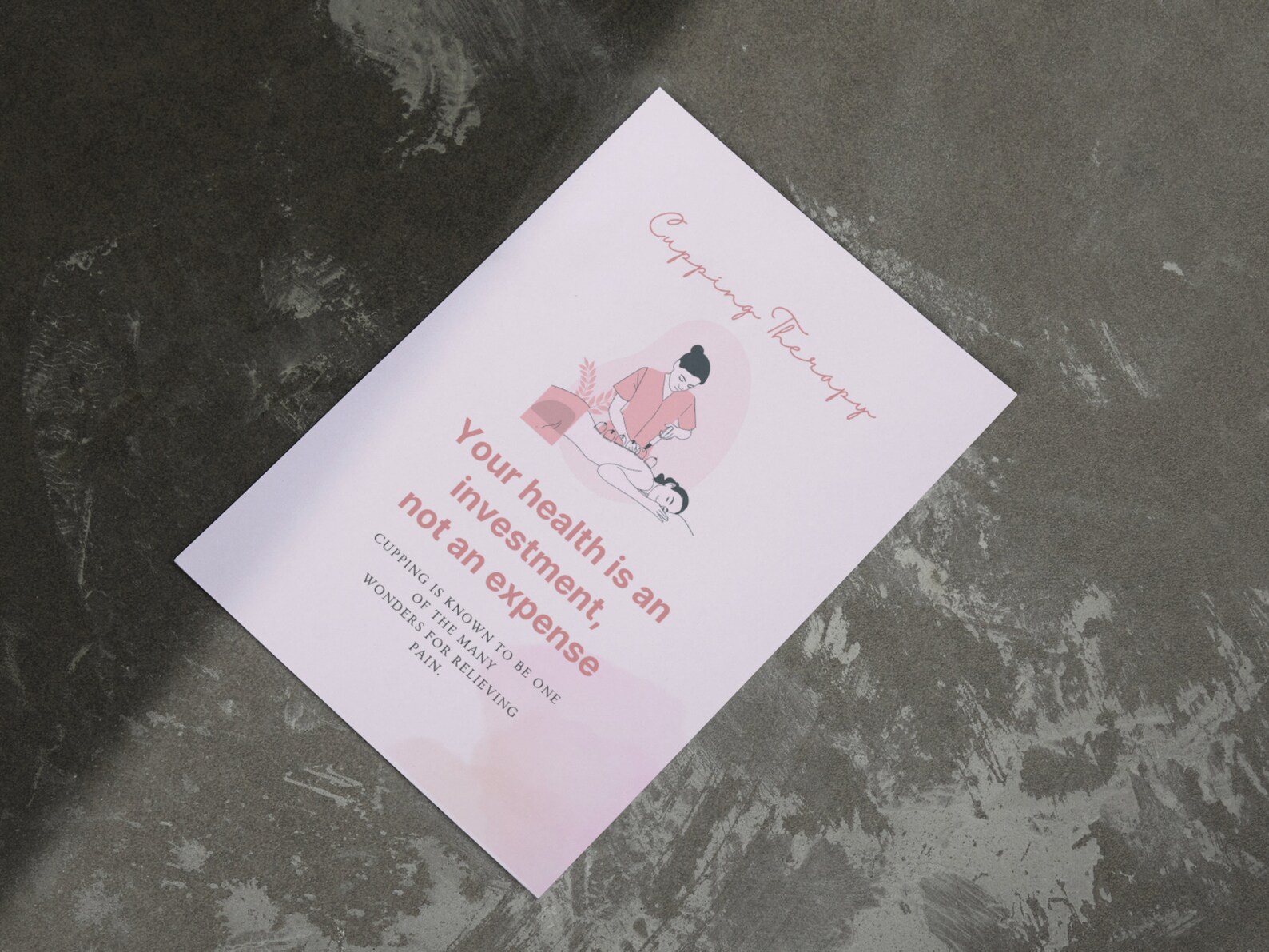 Cupping Therapy Hijama A3 Poster Health is Investment Not - Etsy