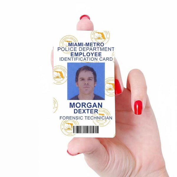 Prop Id Badge - Etsy